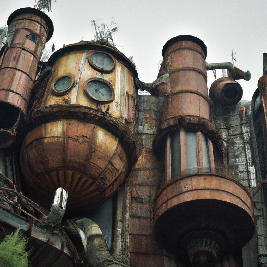 Steamy Pros and Cons: The Wacky World of Steampunk Architecture – Fontumi